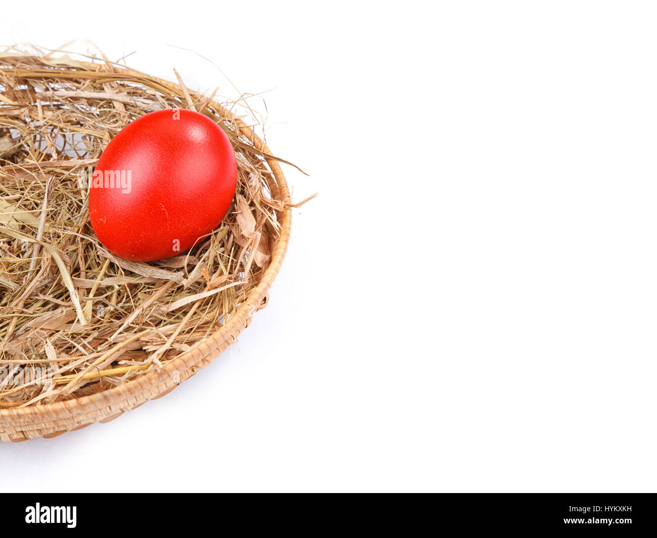 red easter egg Stock Photo - Alamy
