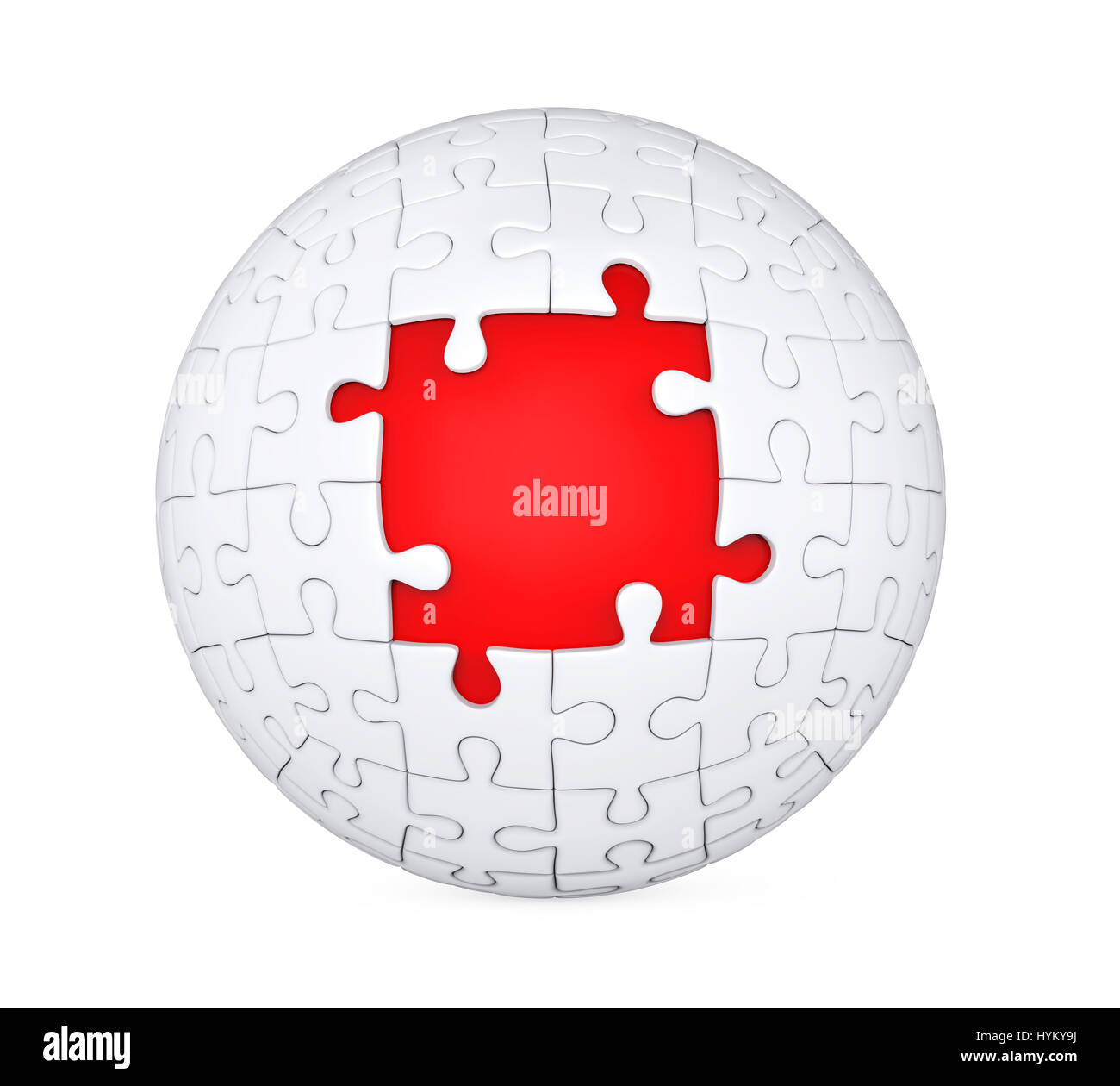 3d globe puzzle hi-res stock photography and images - Alamy
