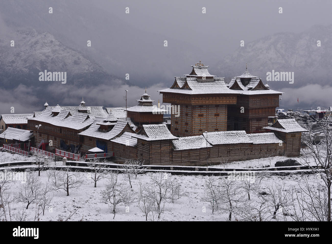 Bhimkali Temple, Sarahan, Himachal Pradesh Stock Photo - Alamy