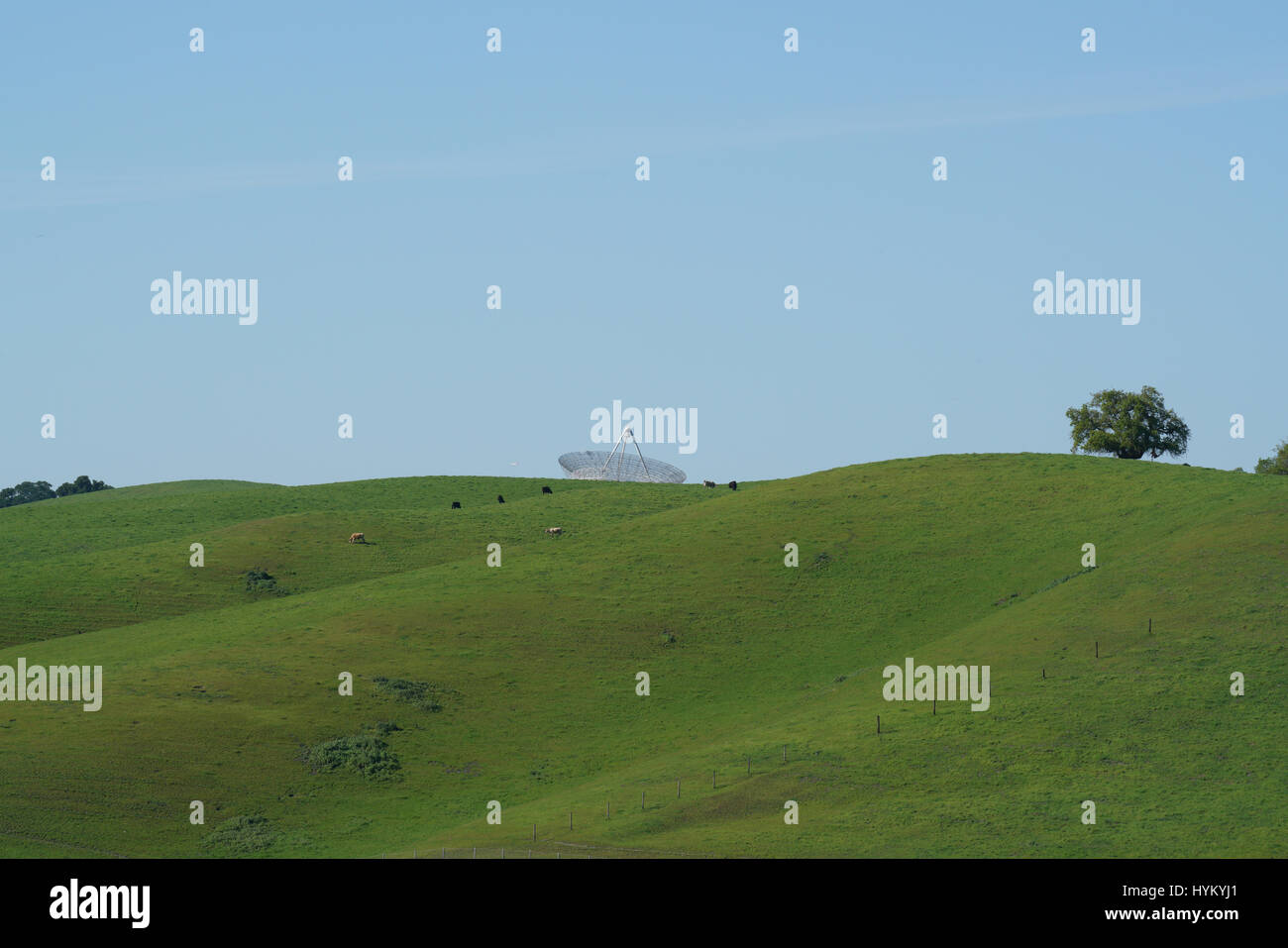 Silicon Valley Landscape as seen from the Pearson-Arastradero Preserve ...