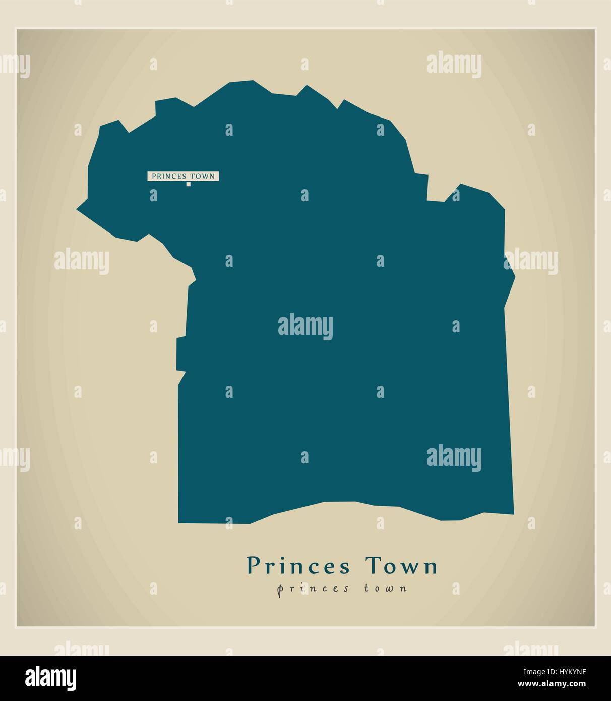 Map of town hi-res stock photography and images - Alamy