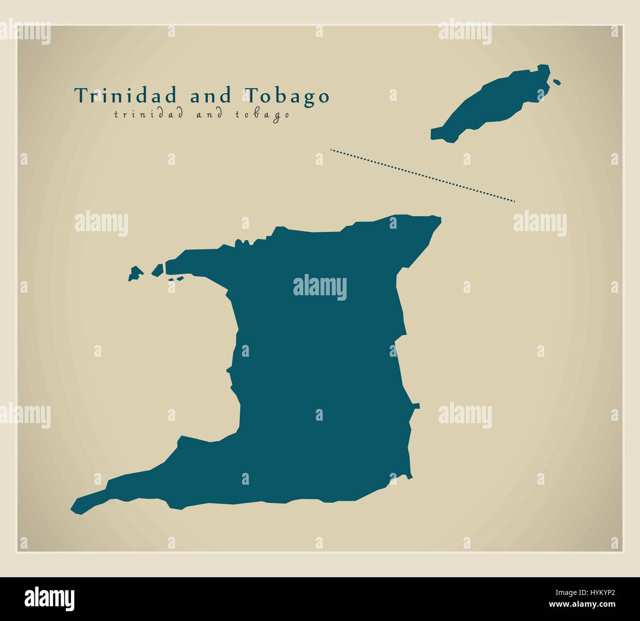 trinidad on the map
