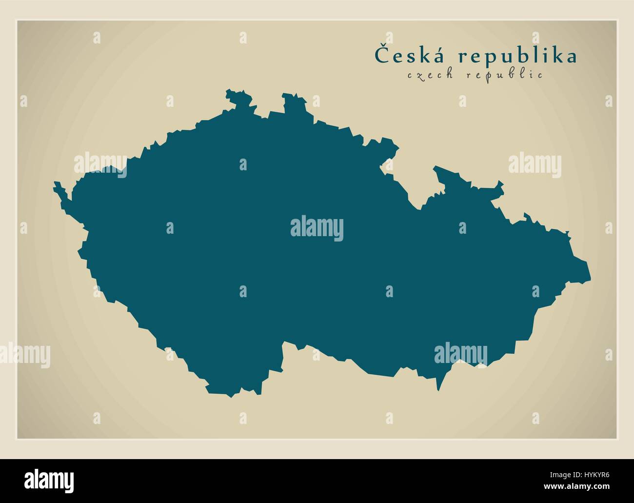 Ceska republika Stock Vector Images - Alamy