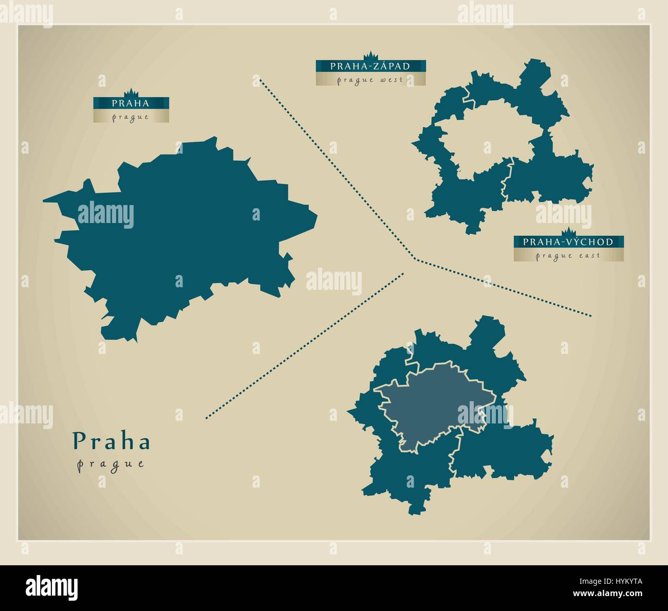 Map of praha hi-res stock photography and images - Alamy