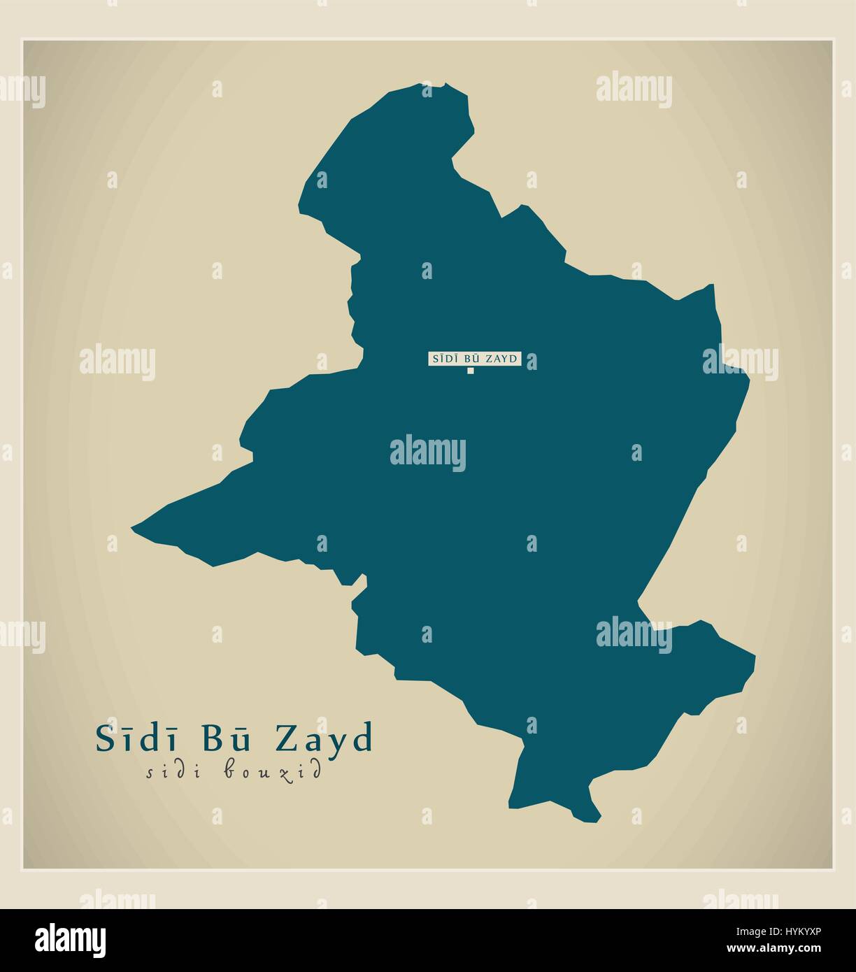 Sidi bouzid tunisia Stock Vector Images - Alamy