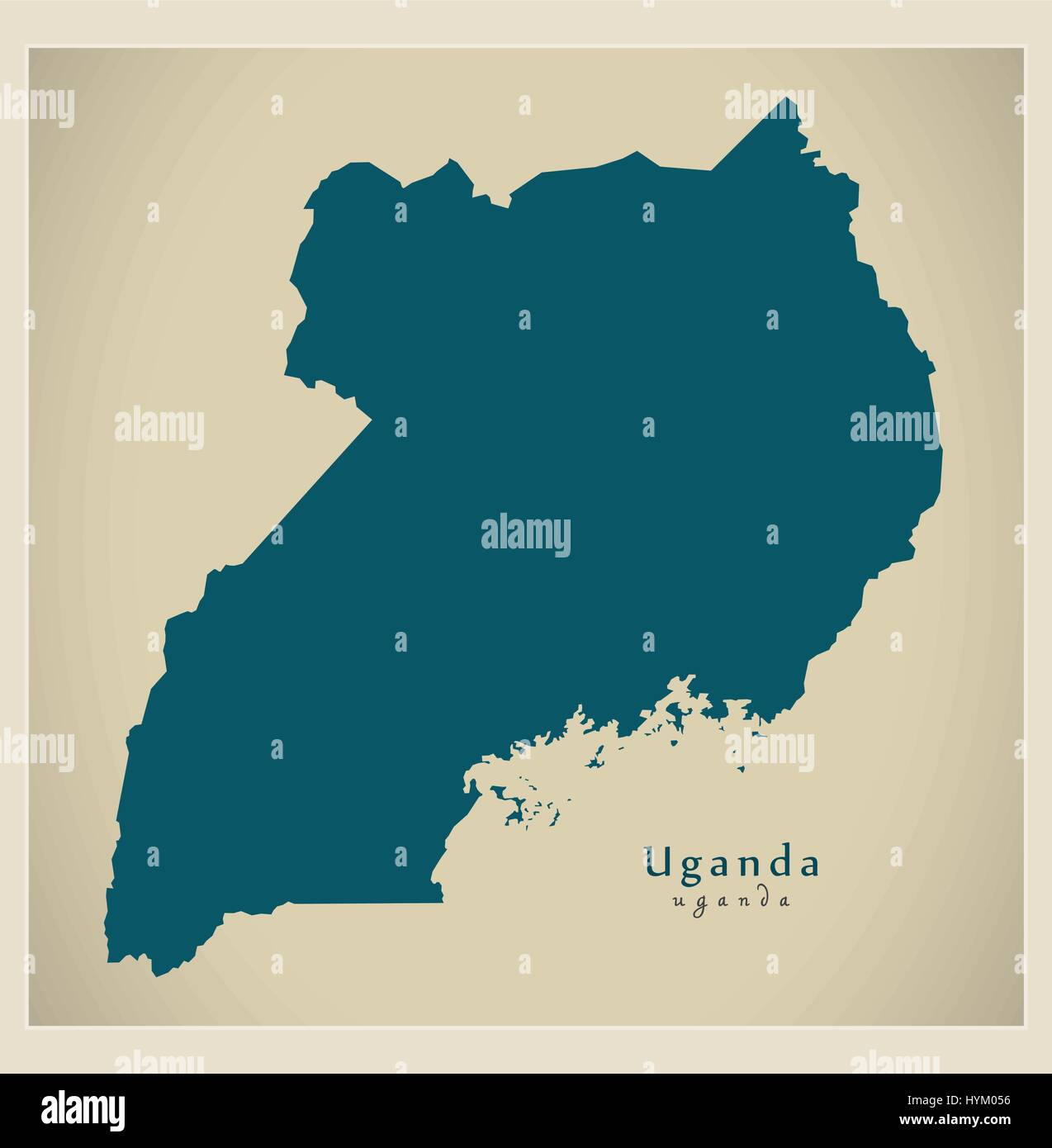 Uganda modern Stock Vector Images - Alamy