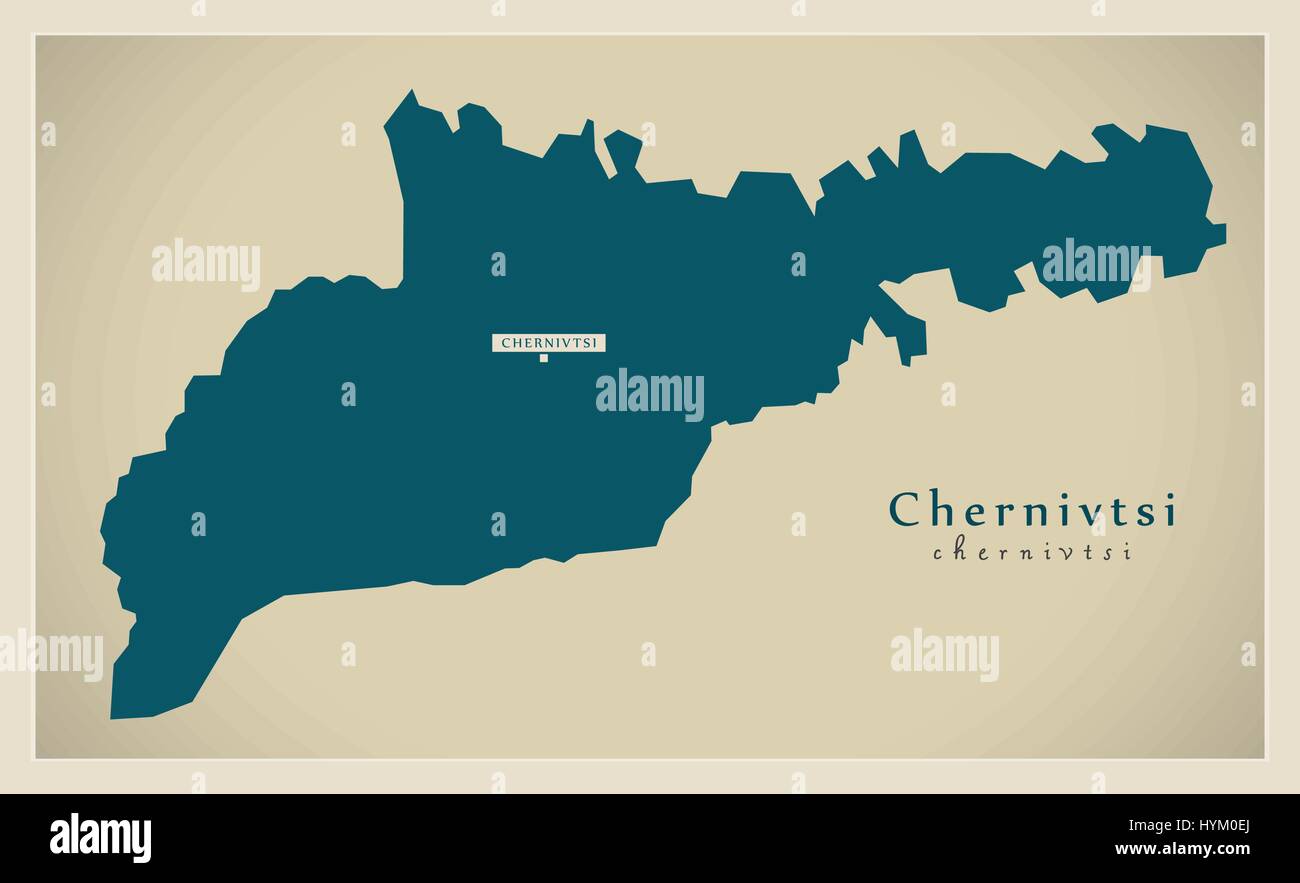 Map of chernivtsi Stock Vector Images - Alamy