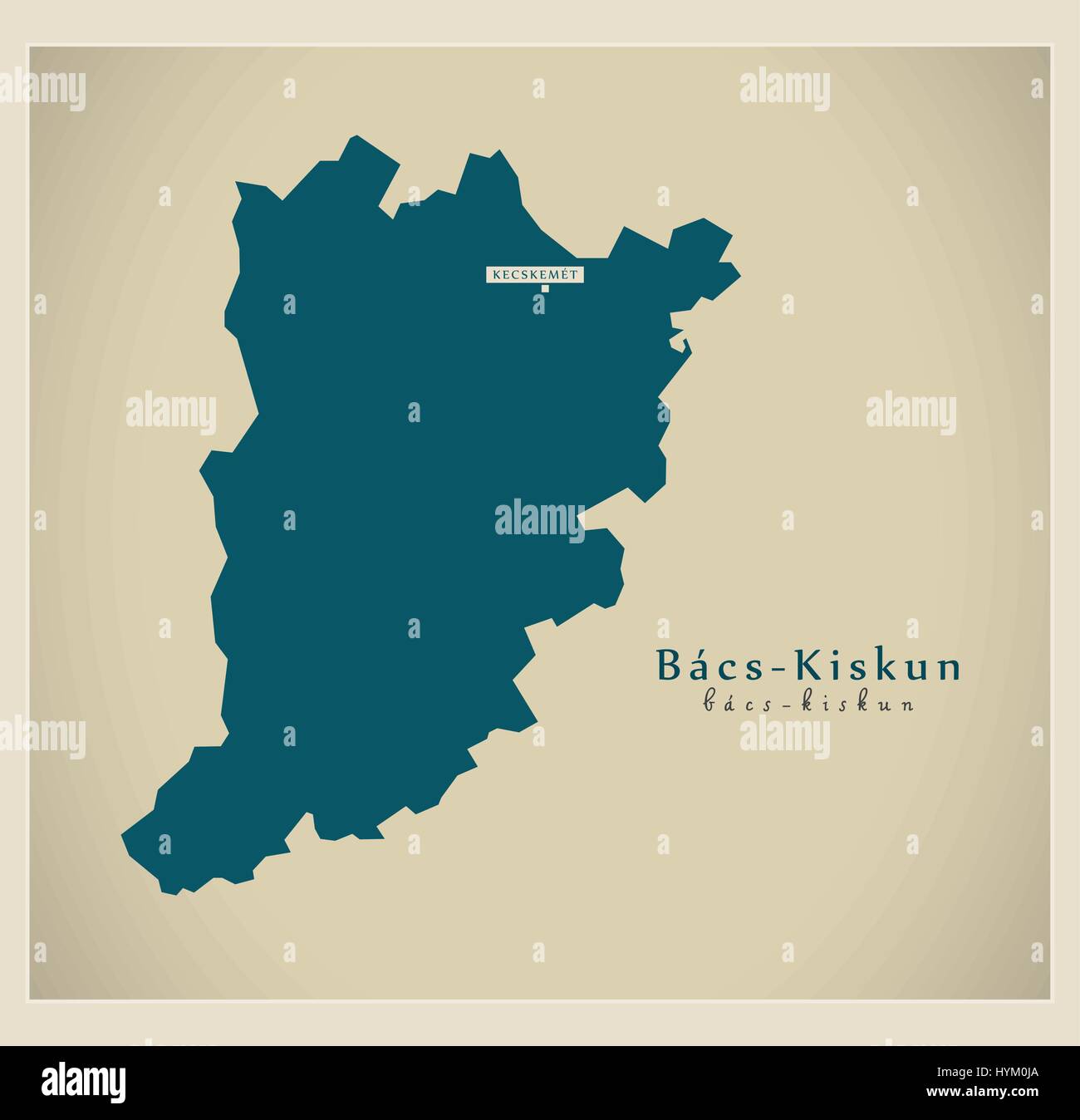 Bacs kiskun county Stock Vector Images - Alamy