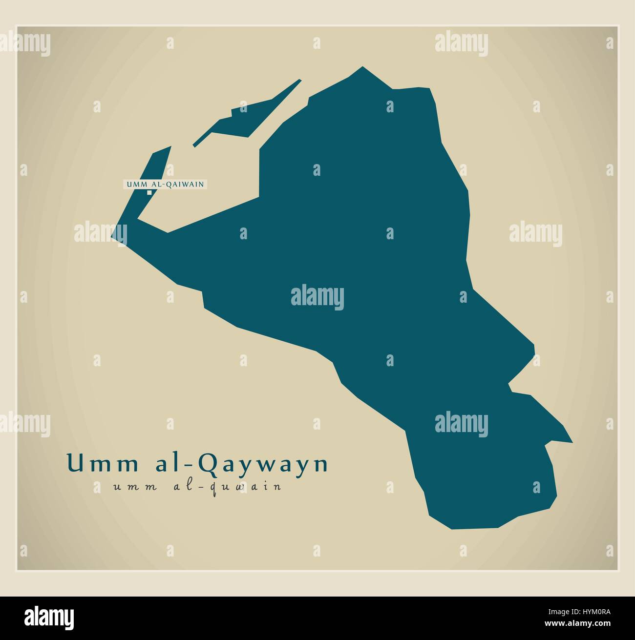 Umm al quwain Stock Vector Images - Alamy