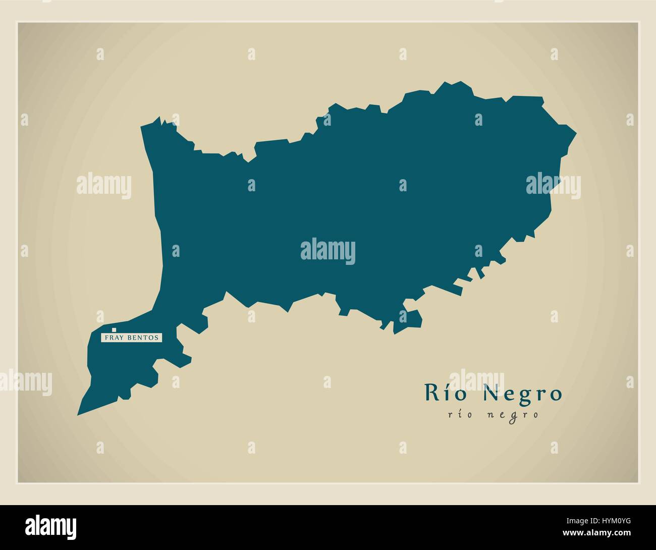 Rio Negro Map
