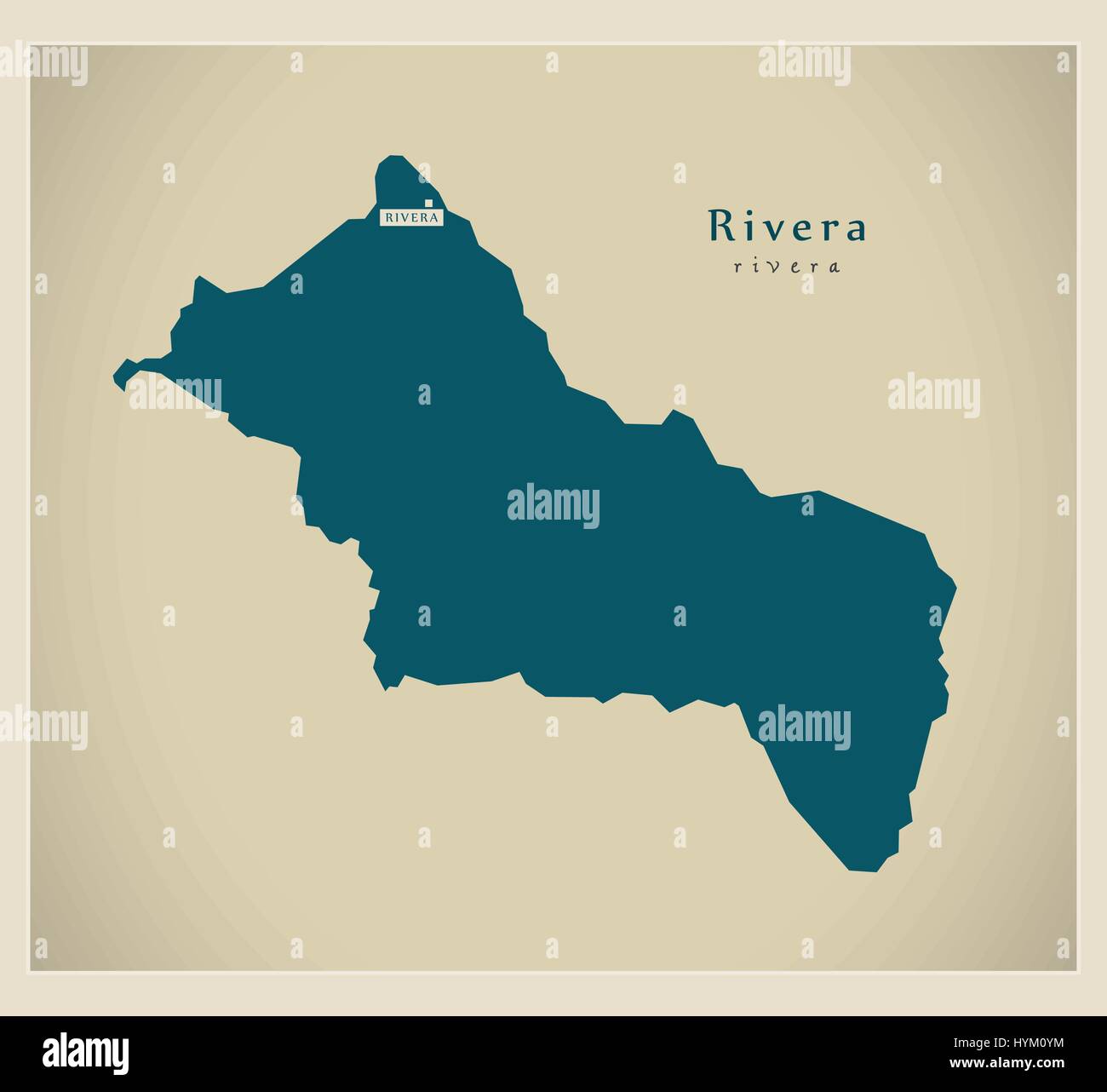 Map of rivera Stock Vector Images - Alamy