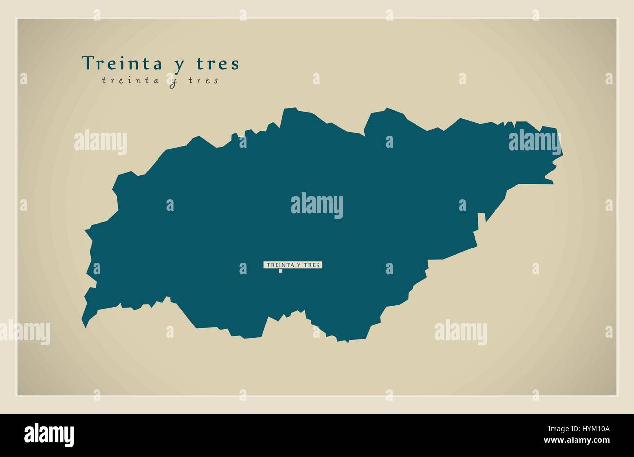 Treinta y tres map vector hi-res stock photography and images - Alamy