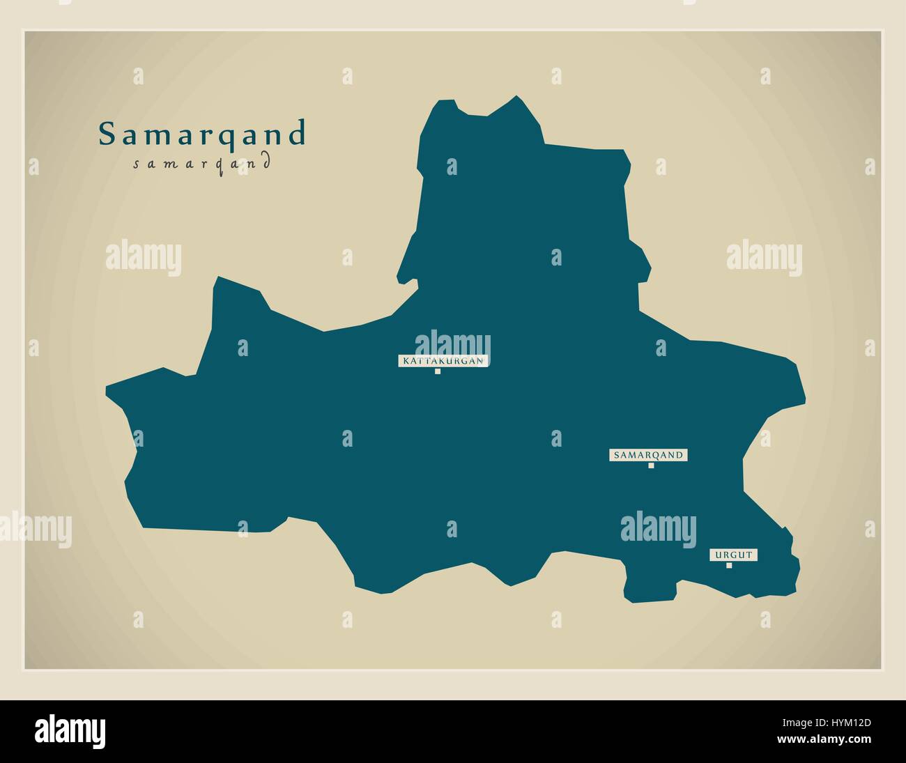 Samarqand region Stock Vector Images - Alamy