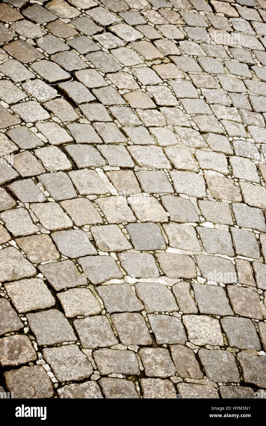 Floor of a street with stone tiles Stock Photo - Alamy