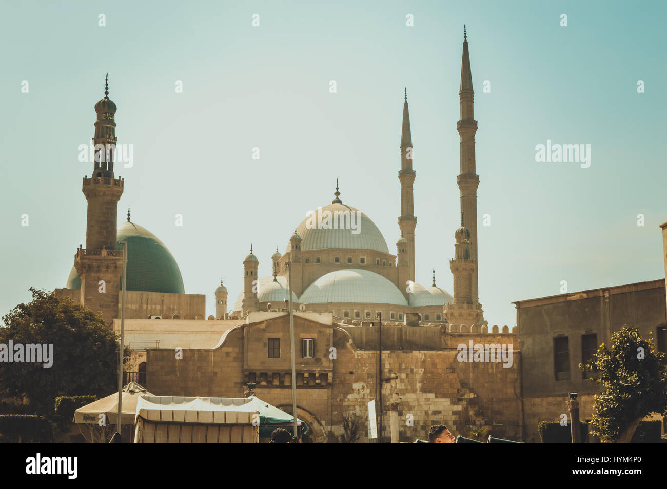 old mosque at cairo citadel, egypt Stock Photo - Alamy