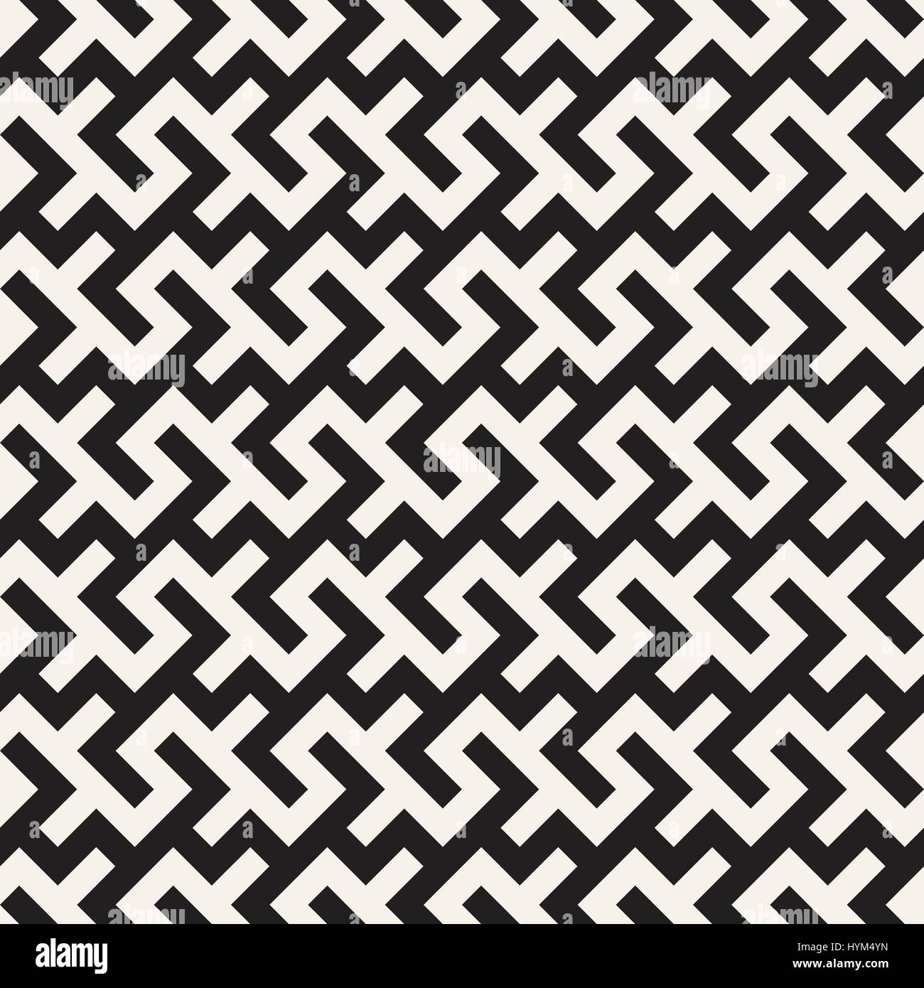 Maze Tangled Lines Contemporary Graphic. Abstract Geometric Background ...