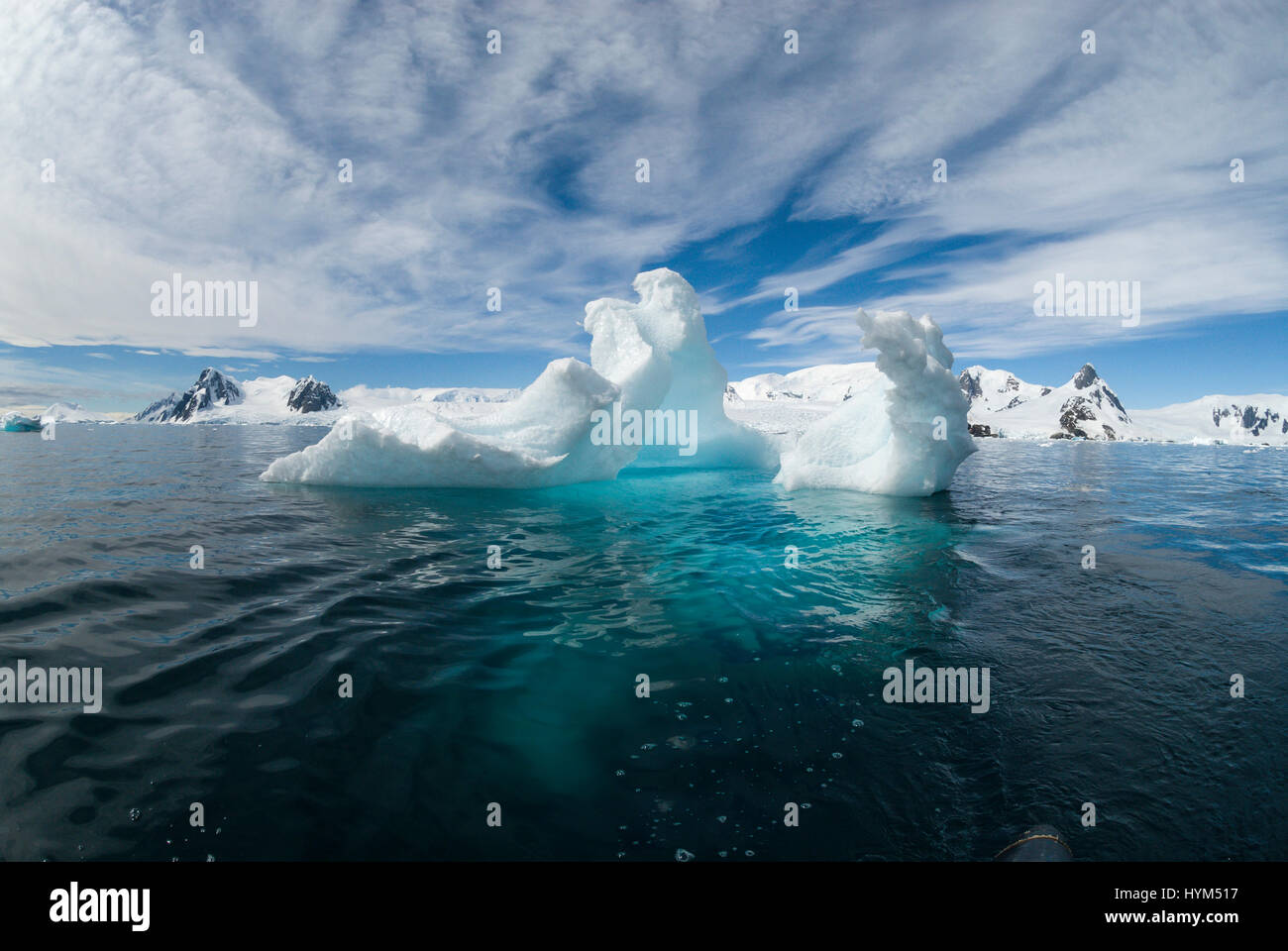 Beautiful view of icebergs in Antarctica Stock Photo - Alamy
