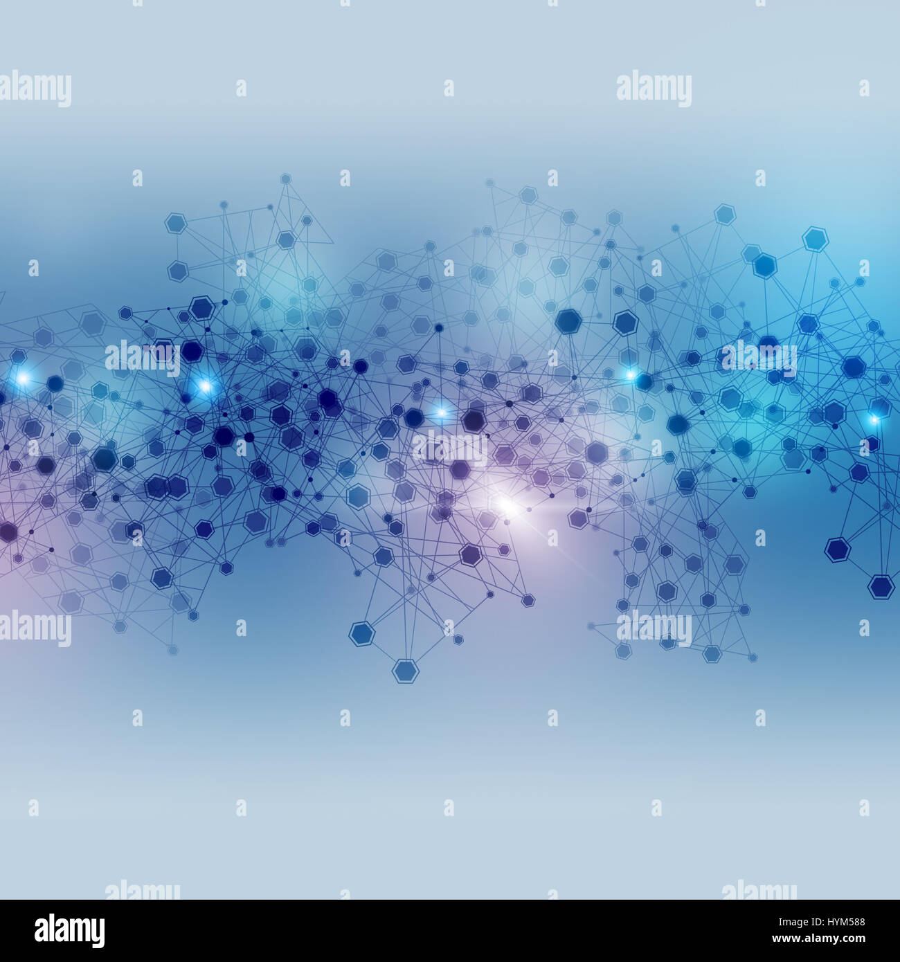 abstract technology web concept blue business background Stock Photo ...