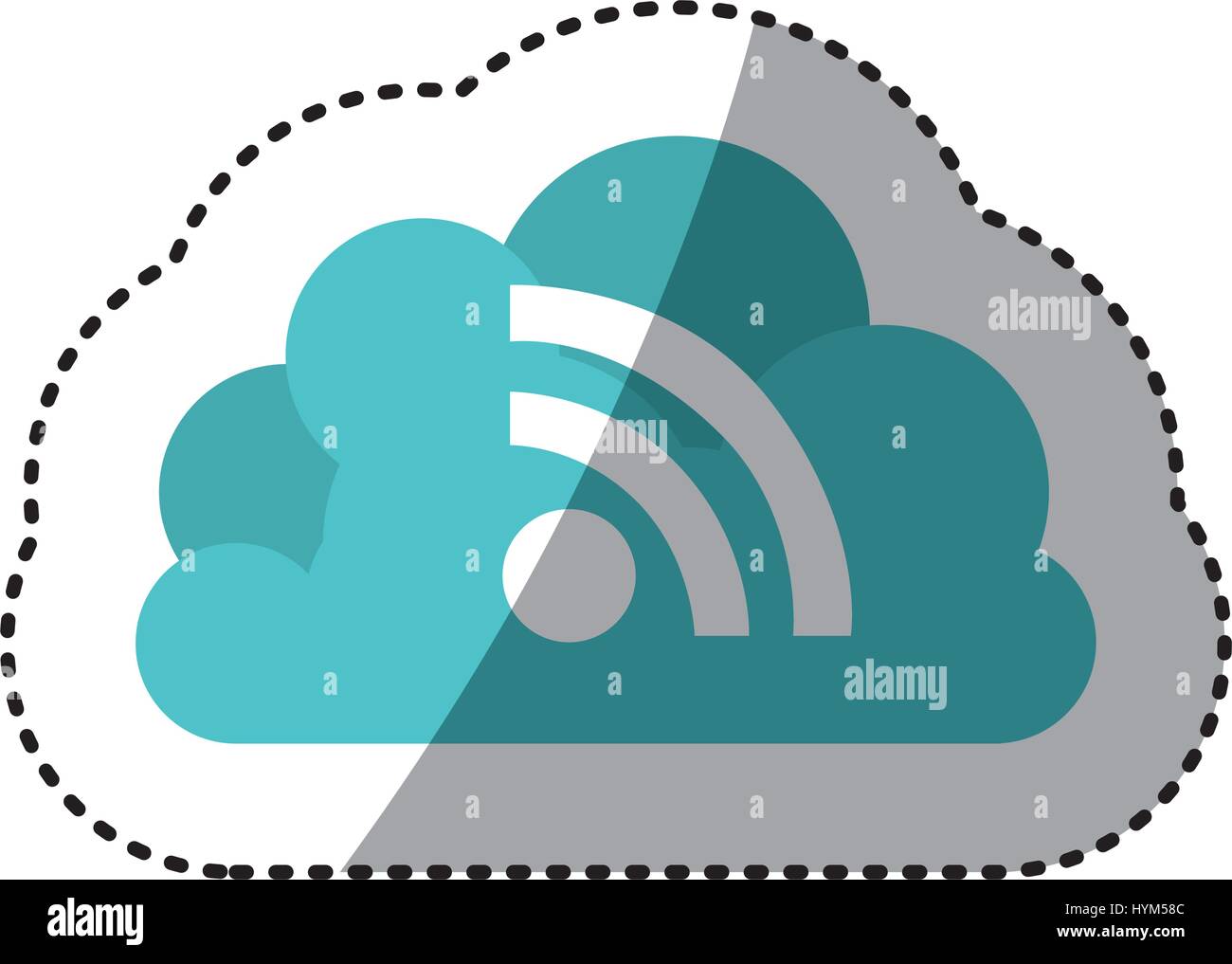 internet around the world sticker icon Stock Vector Image & Art - Alamy