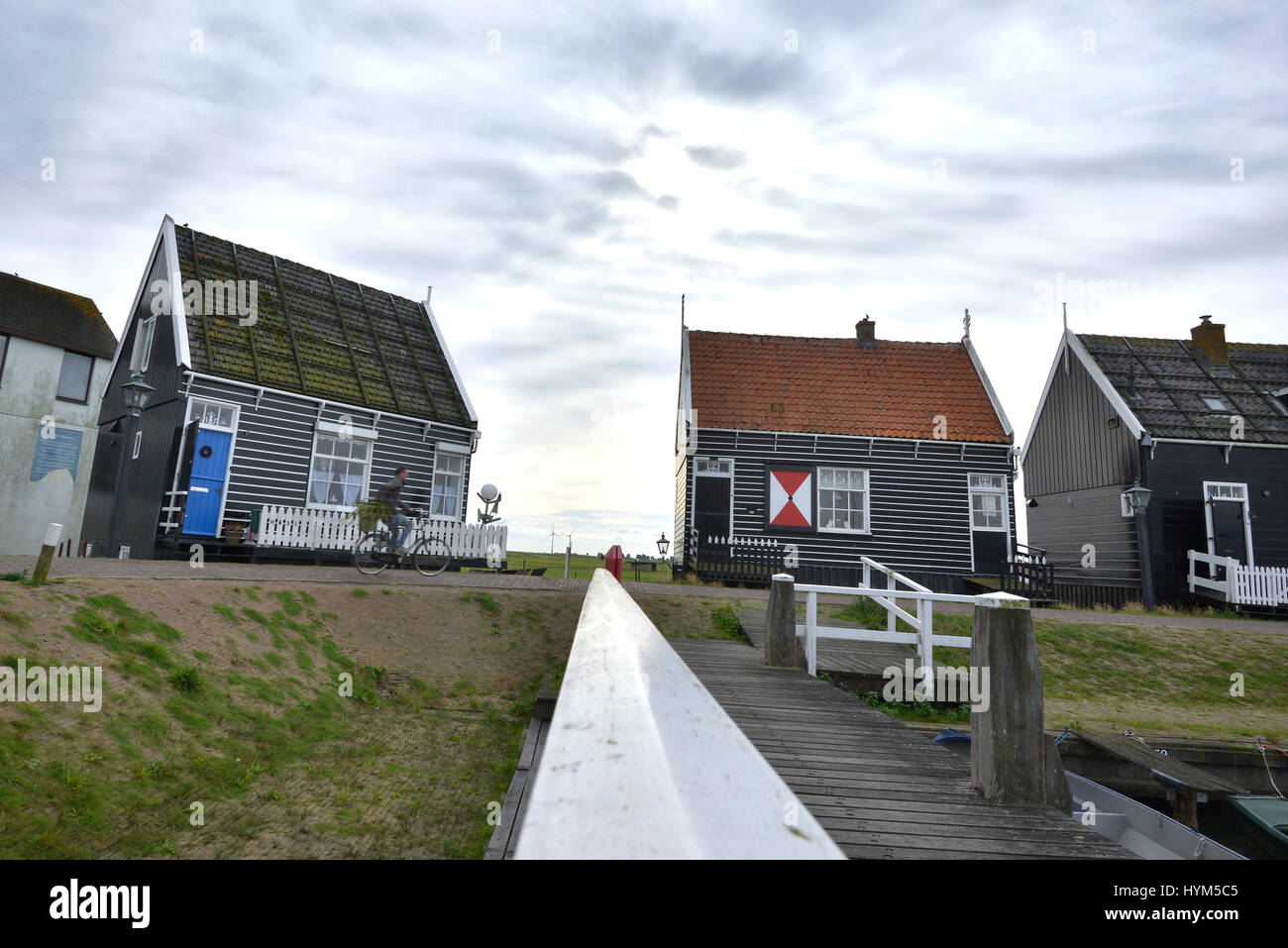 The traditional dutch village Marken in the Netherlands Stock Photo - Alamy