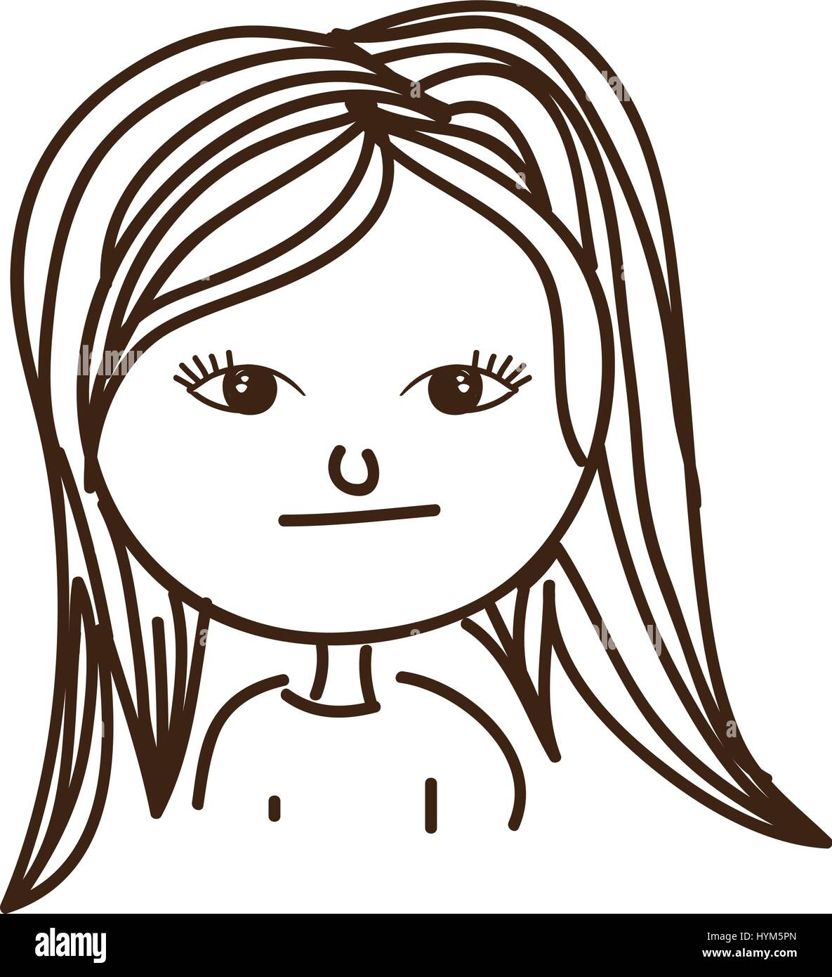 Serious women eyes Stock Vector Images - Alamy