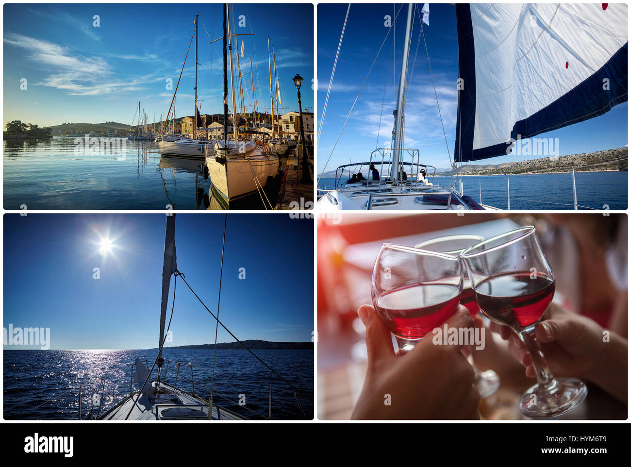 Collage with sun hi-res stock photography and images - Alamy