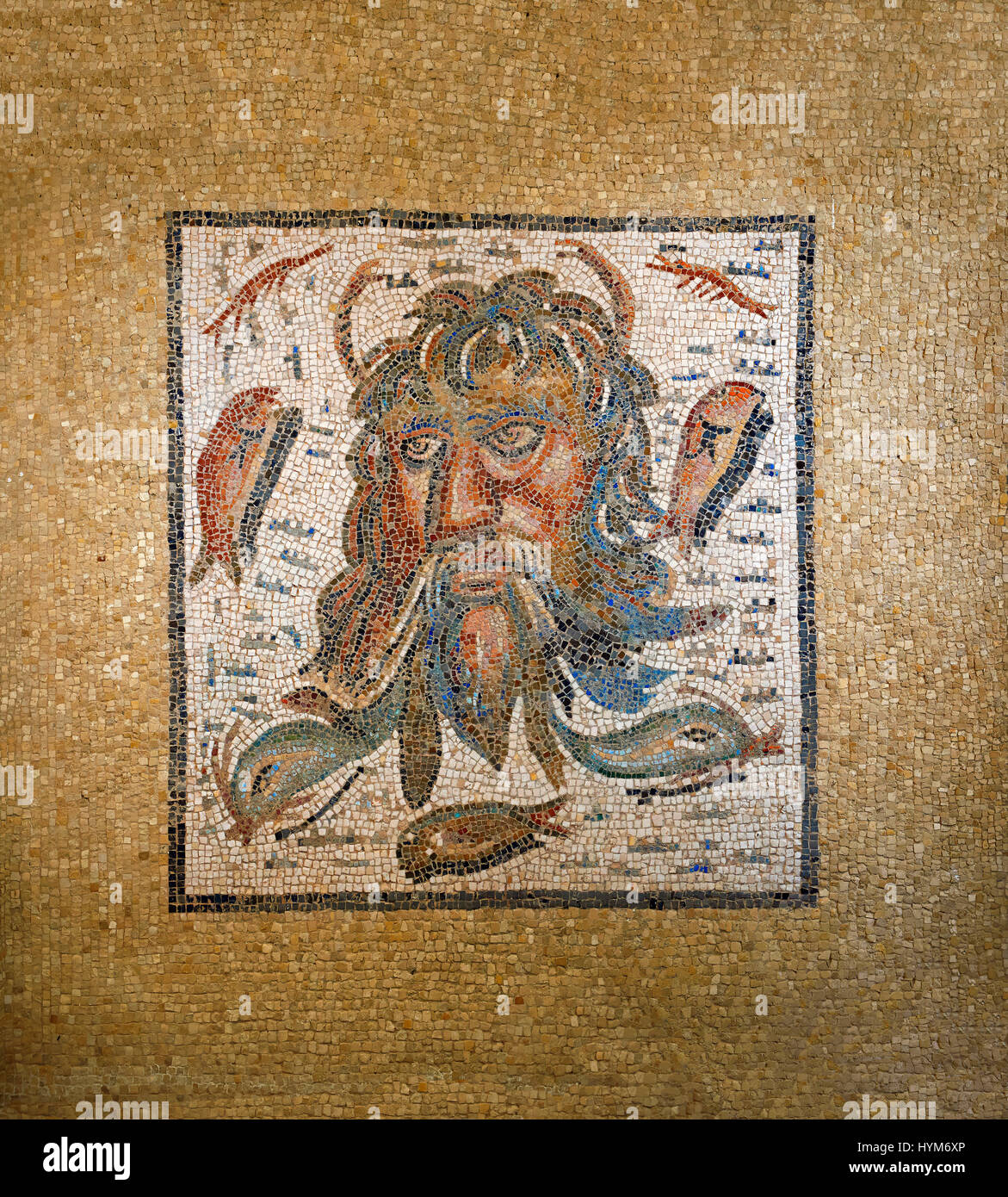 Roman mosaic medusa hi-res stock photography and images - Alamy