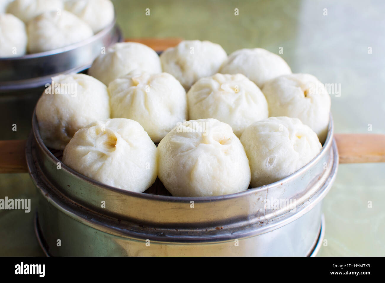 Fluffy steamed buns hi-res stock photography and images - Alamy