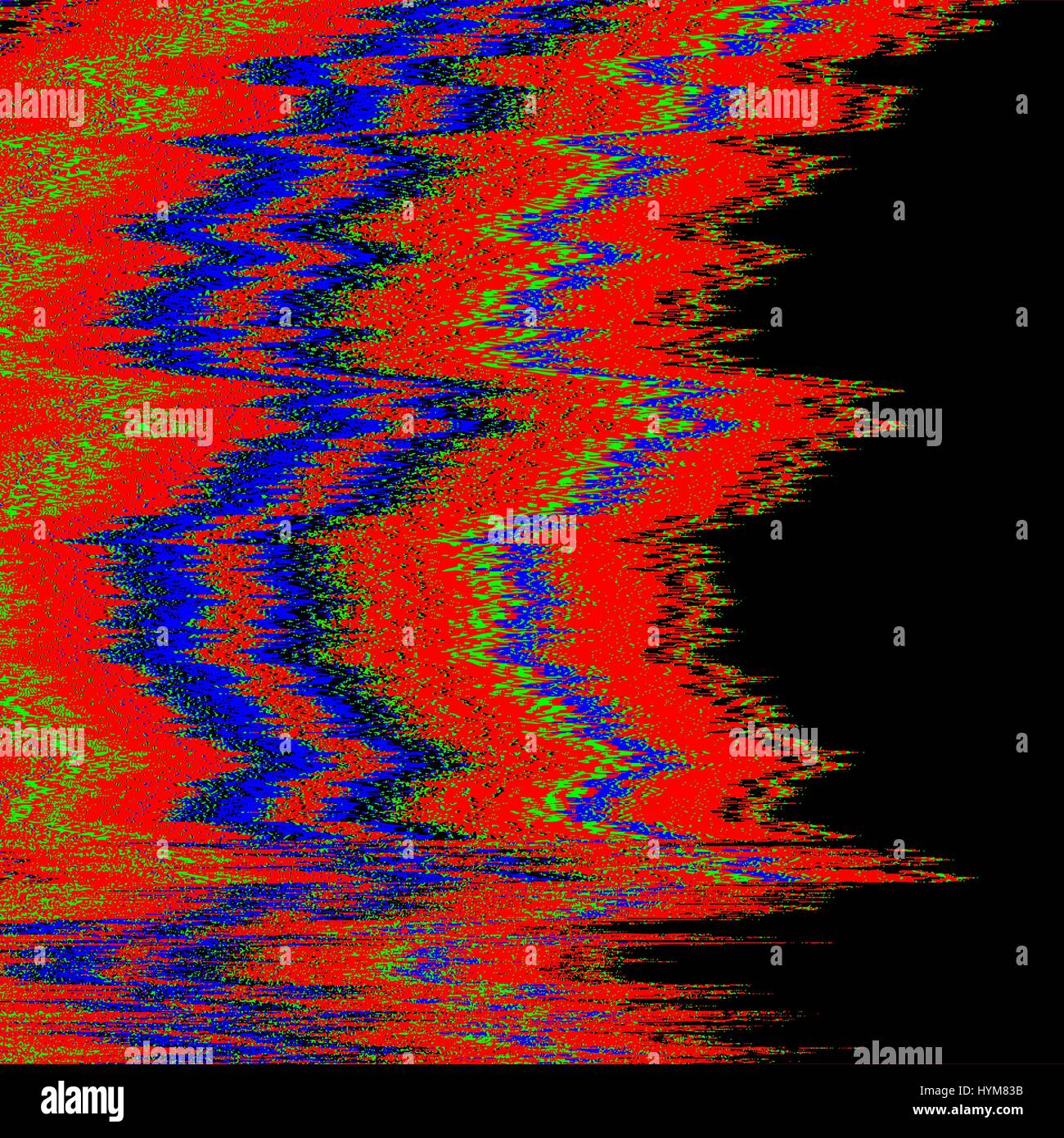 vector RGB television noise abstract interference glitch modern ...