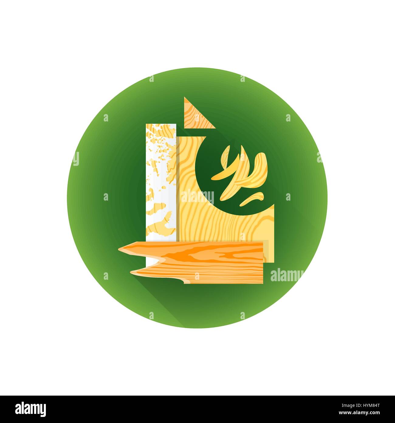 Waste sawmill Stock Vector Images - Alamy