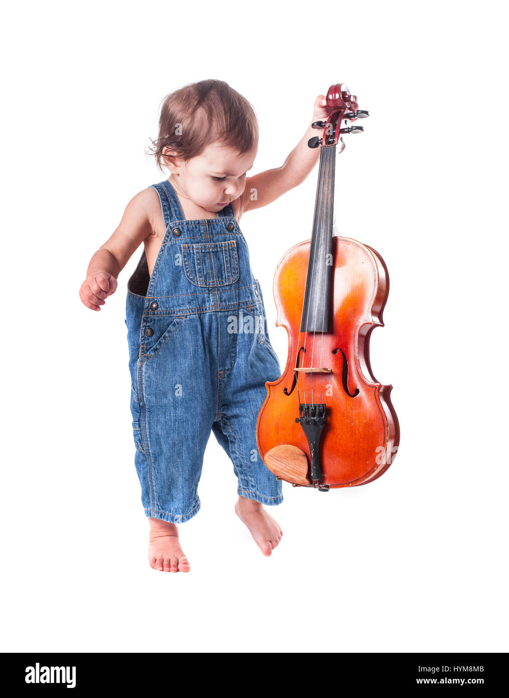 baby and violin Stock Photo - Alamy