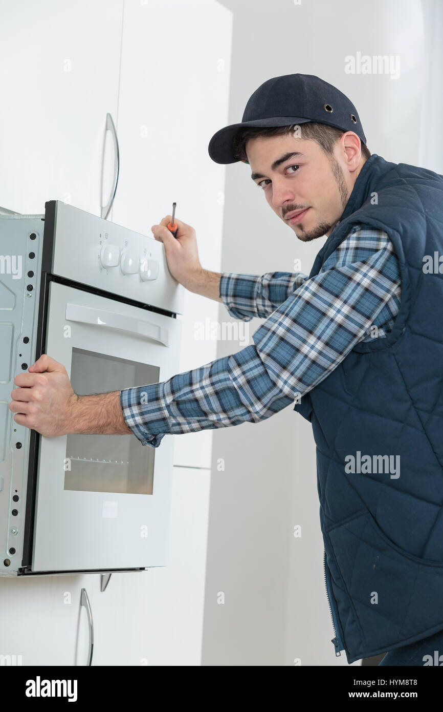 Professional fitting appliance hi-res stock photography and images - Alamy