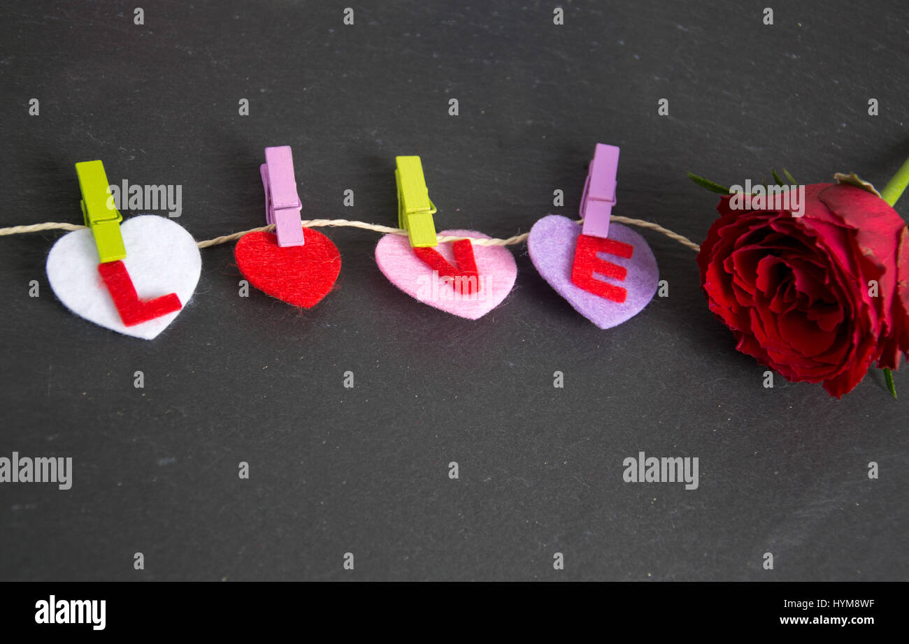 a nice symbol photo for love Stock Photo - Alamy
