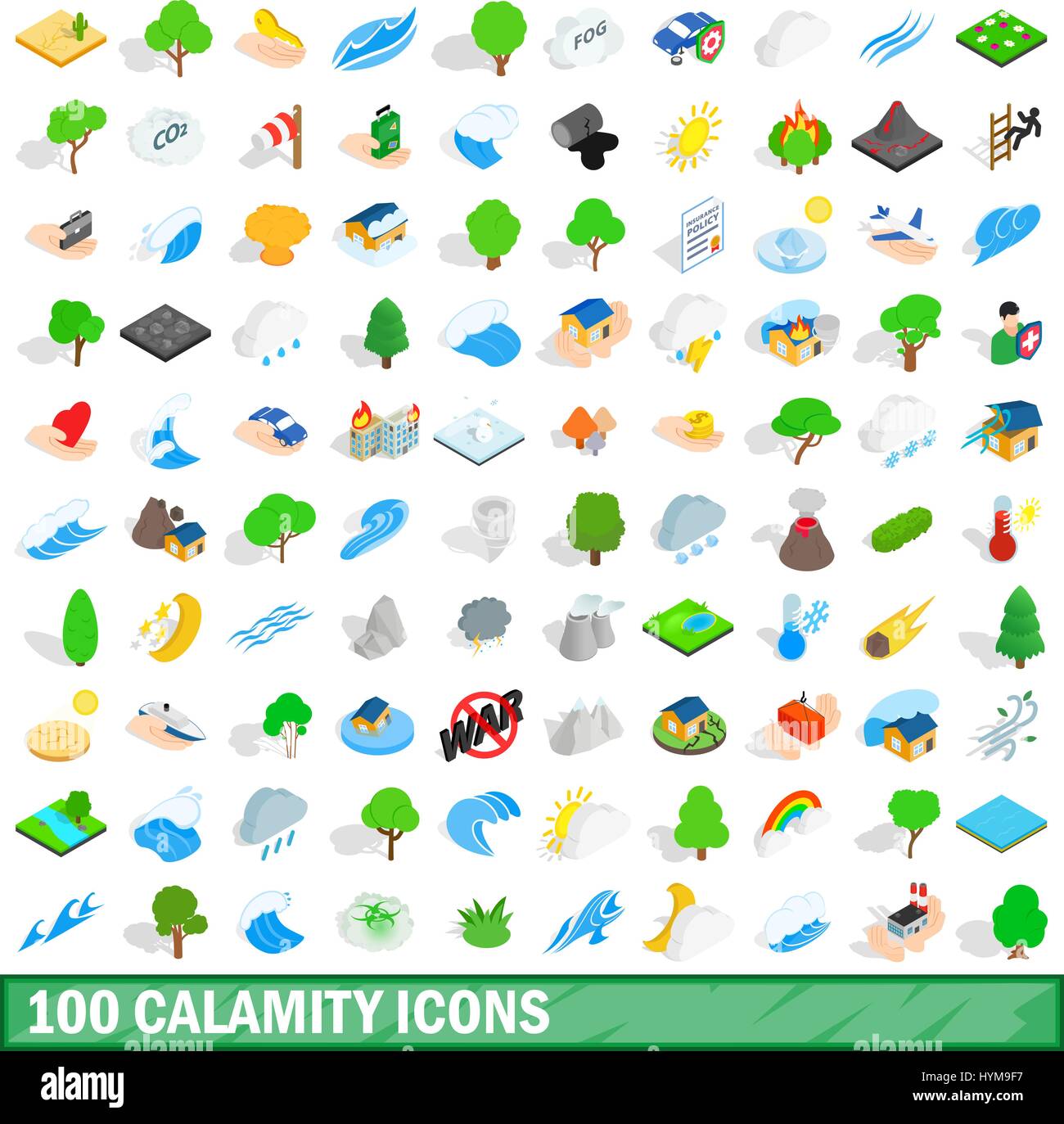 World weather disaster isometric hi-res stock photography and images ...