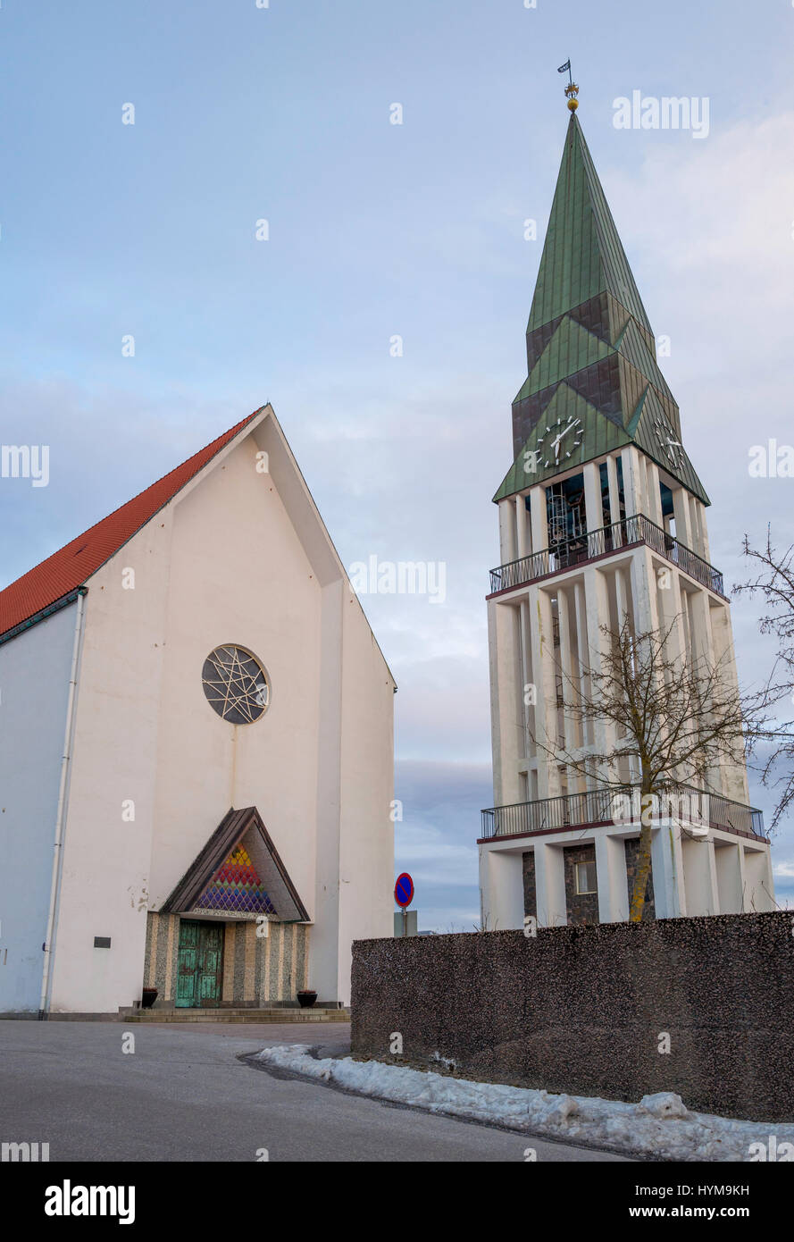 Molde Cathedral (Molde domkirke) (1957) is the cathedral of the Diocese ...