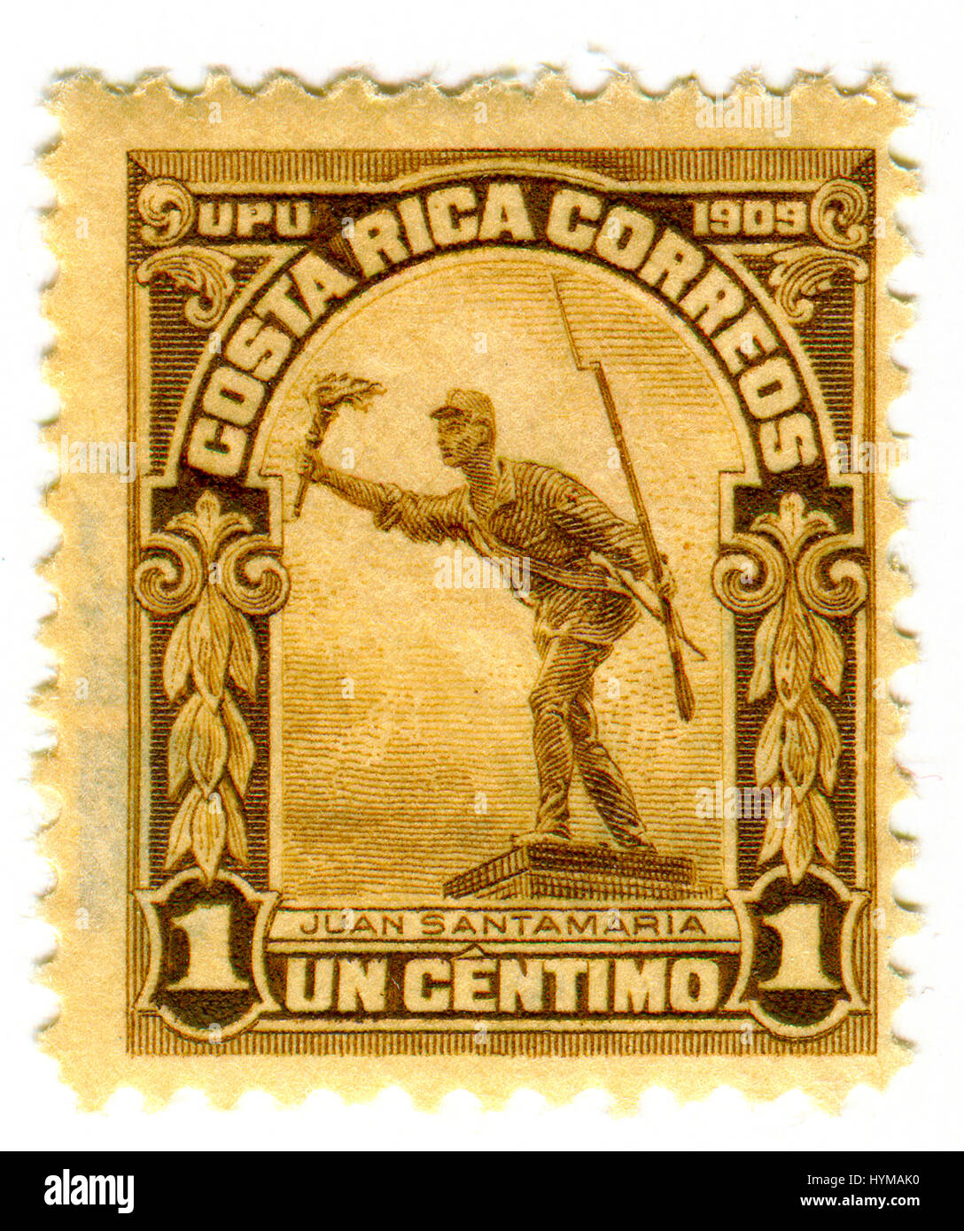 Postage stamp costa rica Cut Out Stock Images & Pictures - Alamy