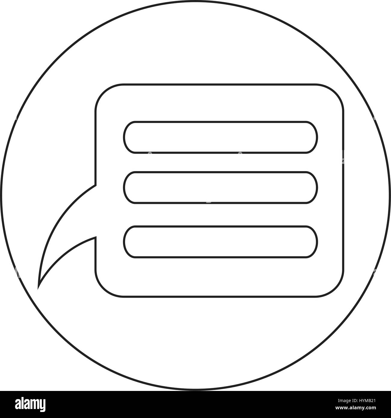 Speech bubble icon Stock Vector Image & Art - Alamy