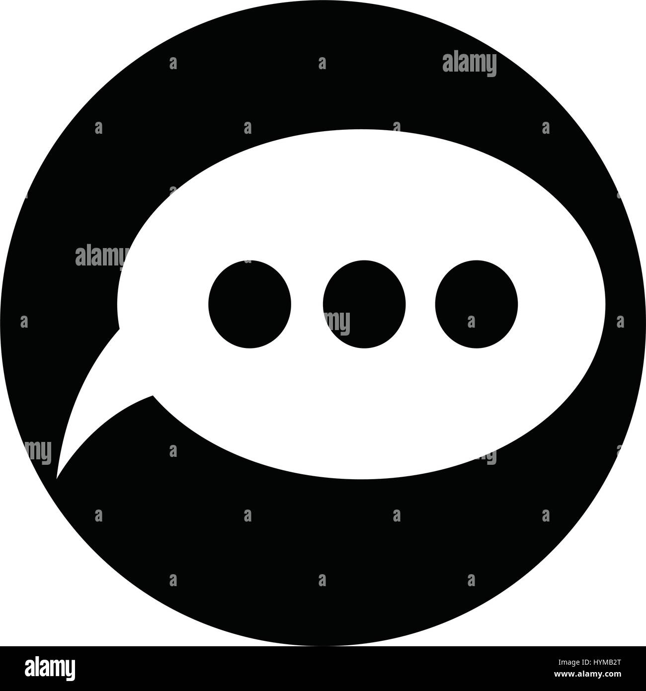 Speech bubble icon Stock Vector Image & Art - Alamy