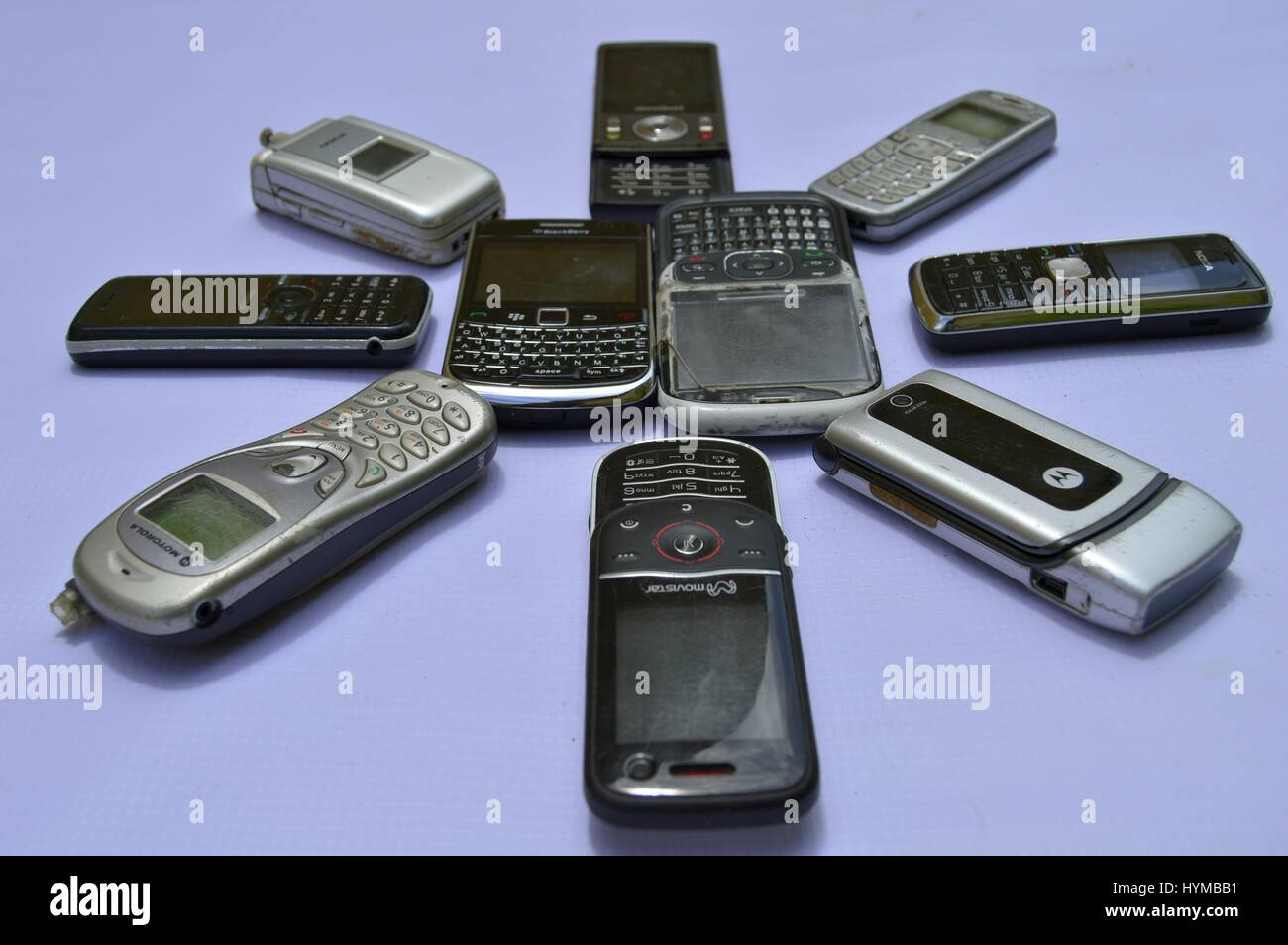 Group of mobile phones Stock Photo - Alamy