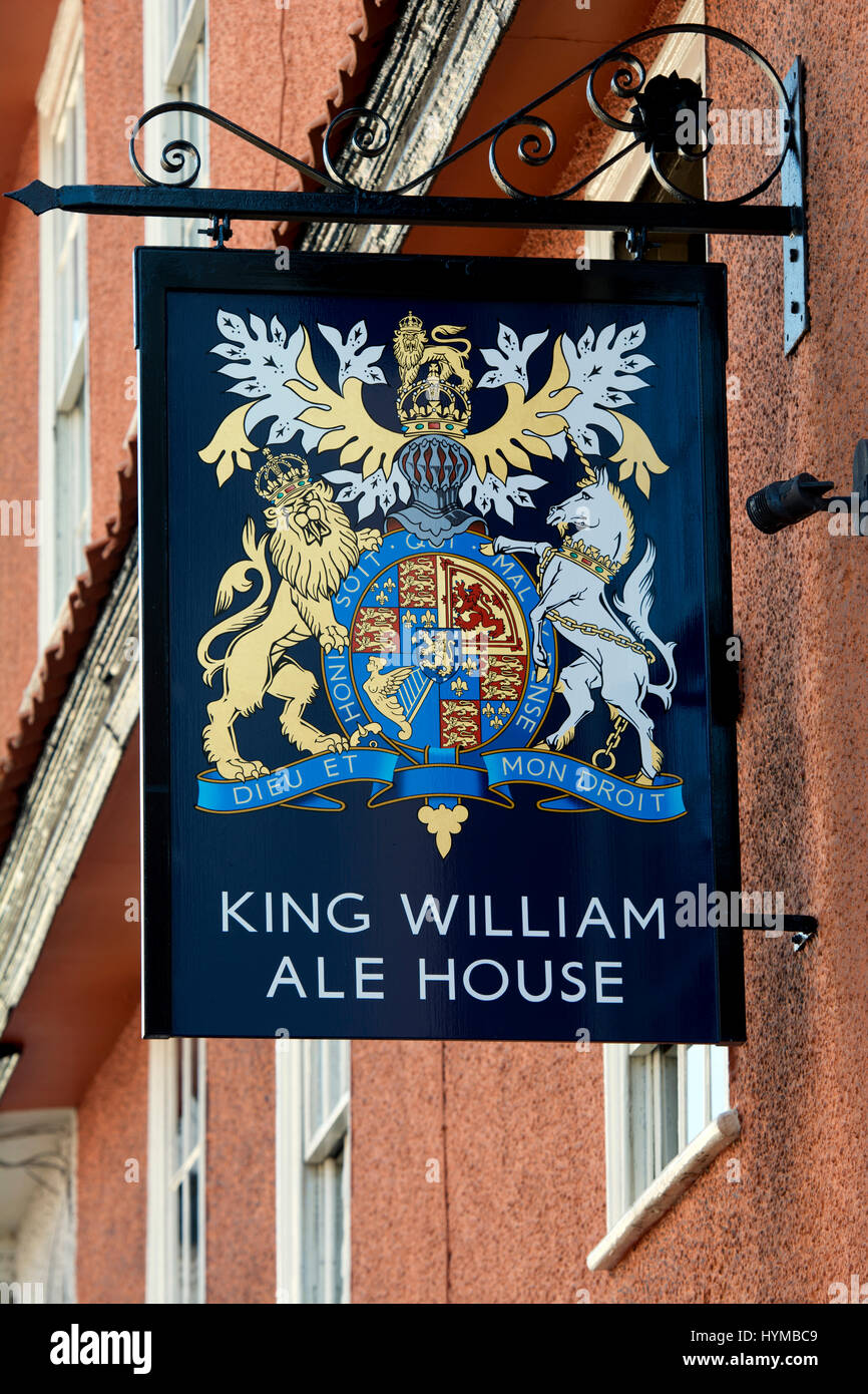 The king william pub hi-res stock photography and images - Alamy