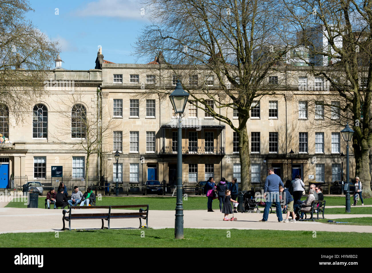 Queen Square, Bristol, UK Stock Photo - Alamy