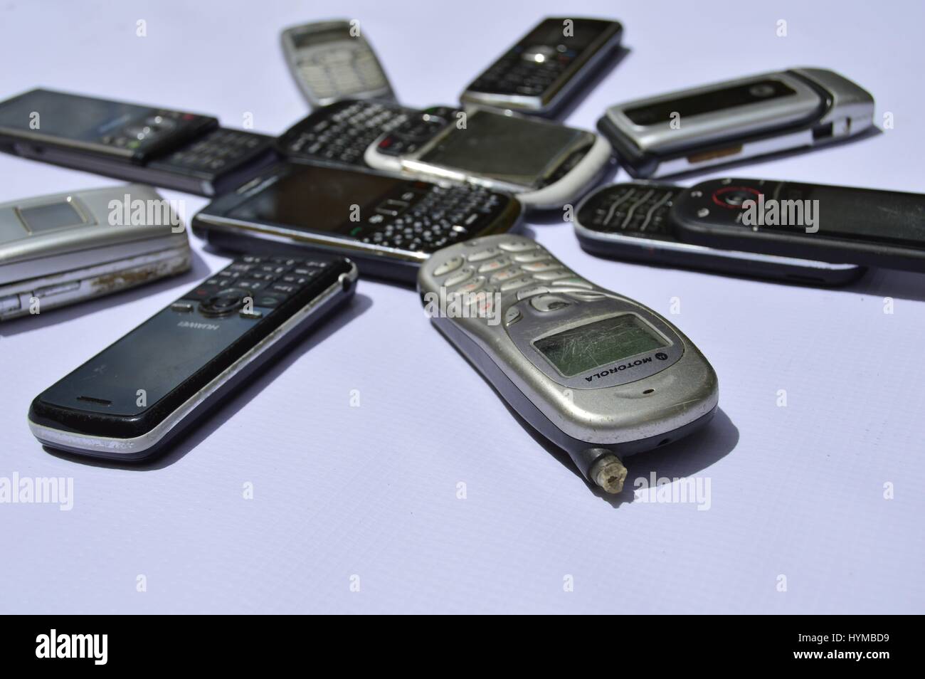 Group of mobile phones Stock Photo - Alamy
