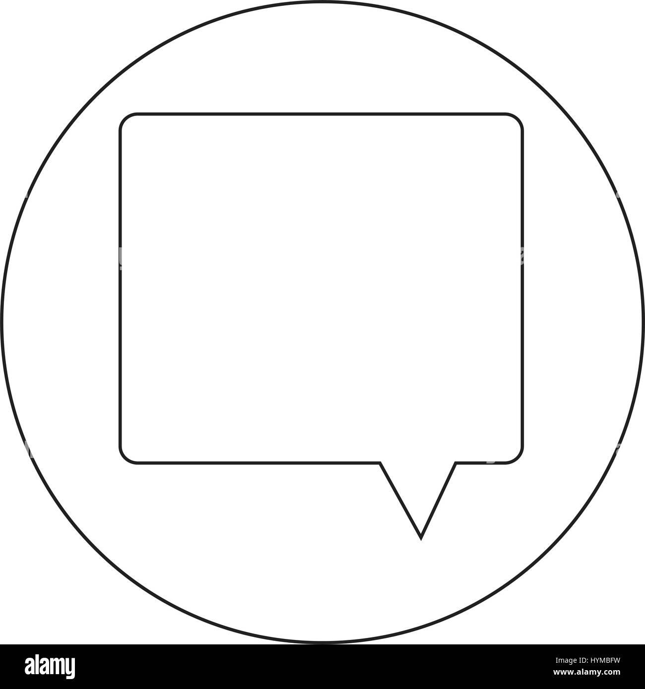 Speech bubble icon Stock Vector Image & Art - Alamy