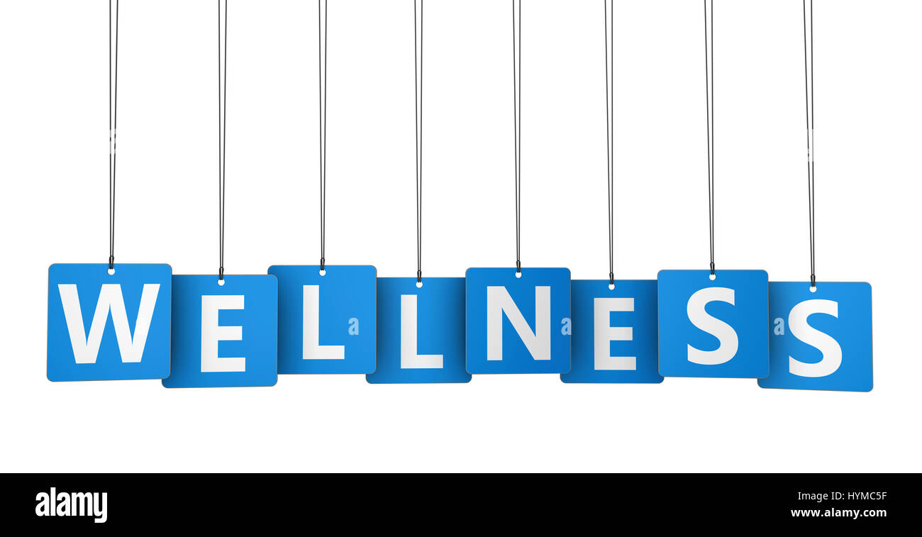 Wellness word Cut Out Stock Images & Pictures - Alamy