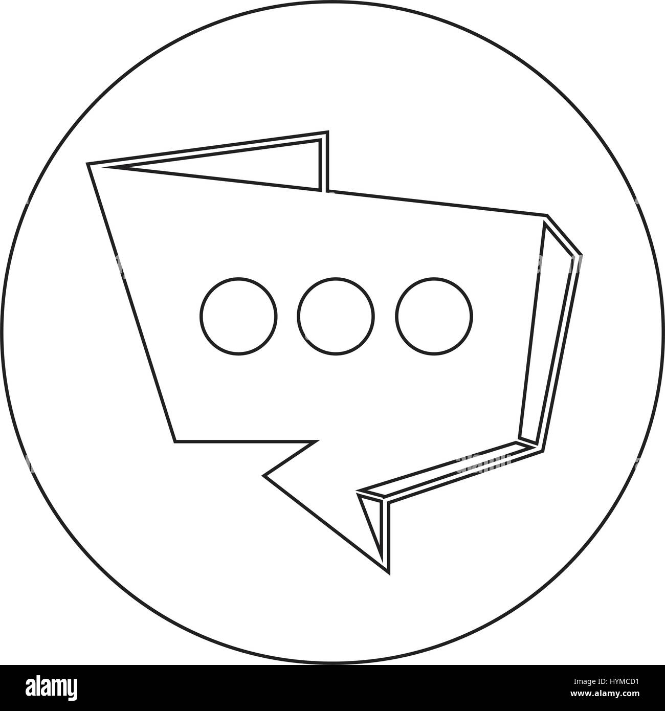 Speech bubble icon Stock Vector Image & Art - Alamy