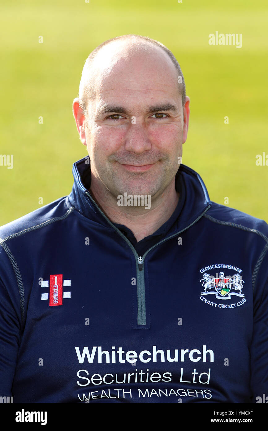 Gloucestershire's Steve Griffin during the media day at The Brightside ...