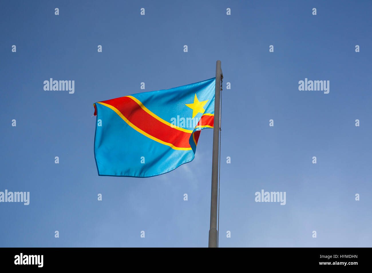 Fabric flag congo hi-res stock photography and images - Alamy