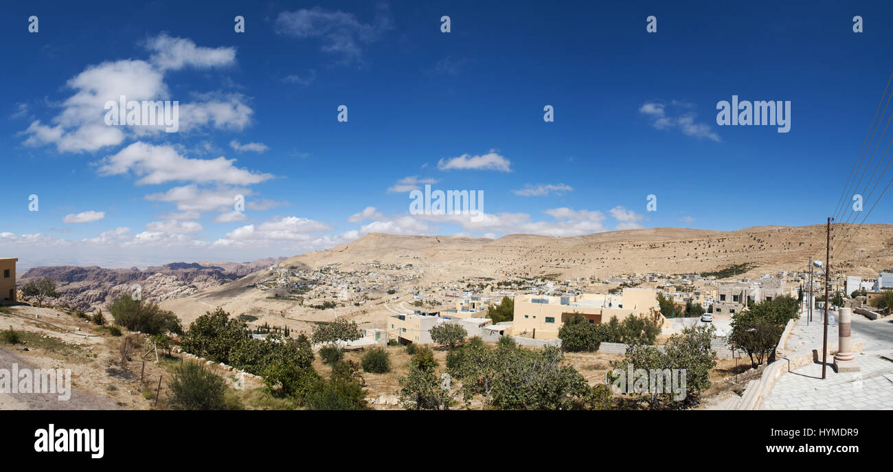 Jordanian jordan famous for its rock cut architecture hi-res stock ...