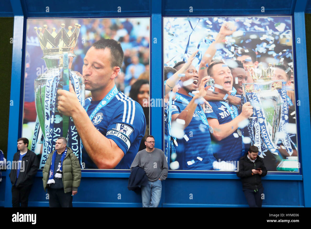 In front of the chelsea fans hi-res stock photography and images - Alamy
