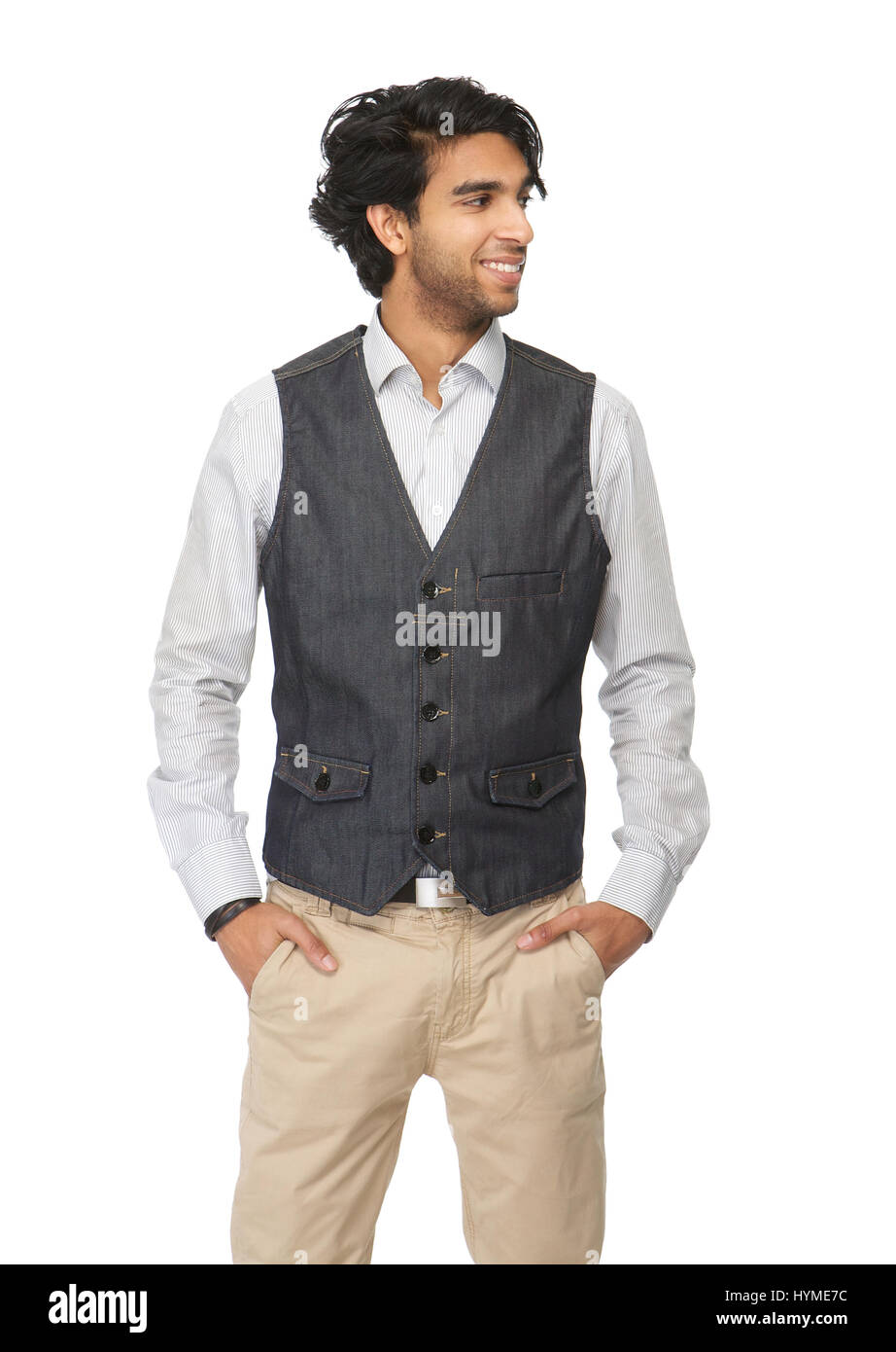 Male model face hands Cut Out Stock Images & Pictures - Alamy